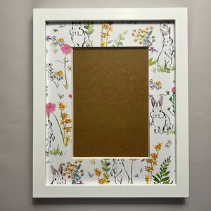 Easter Bunny Picture Frame | Personalized Picture Frame 5x7 - Etsy