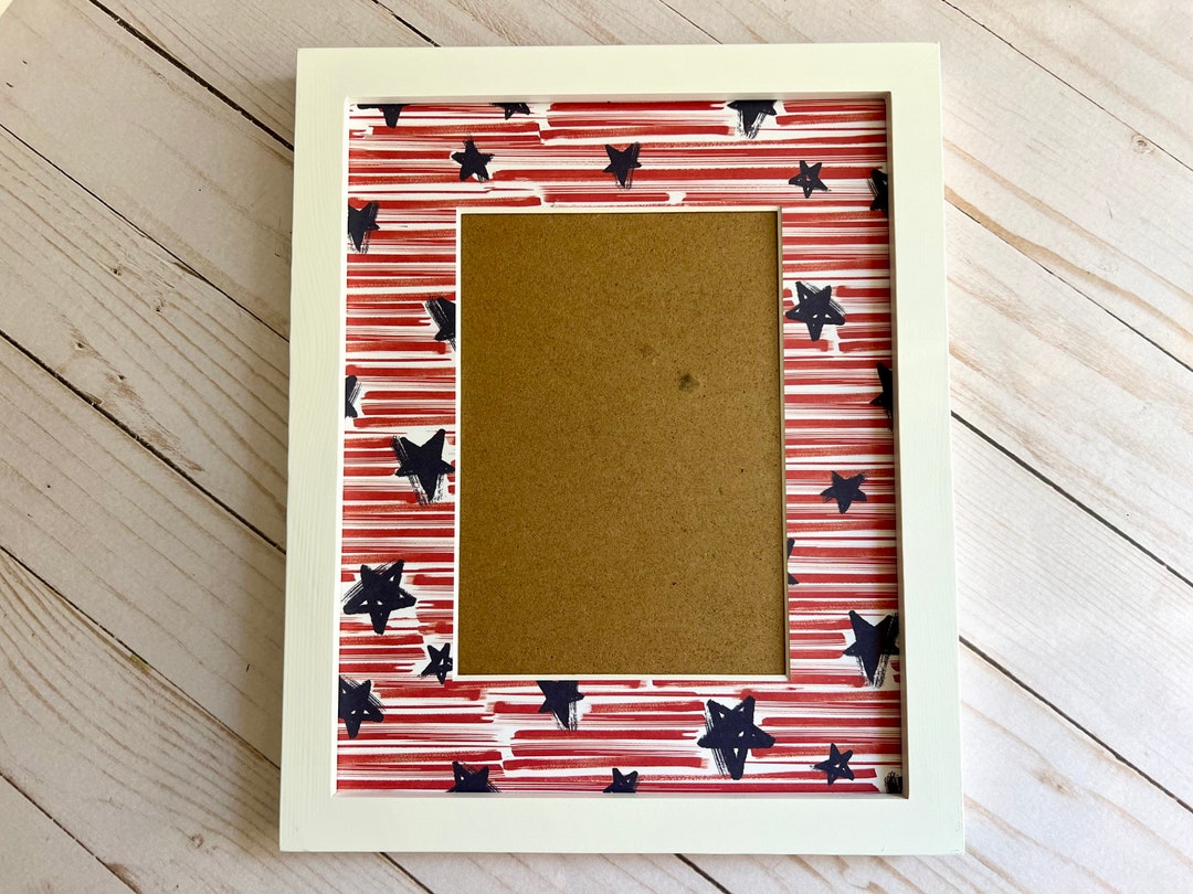 Patriotic Picture Frame | Personalized Picture Frame 5x7 | American ...
