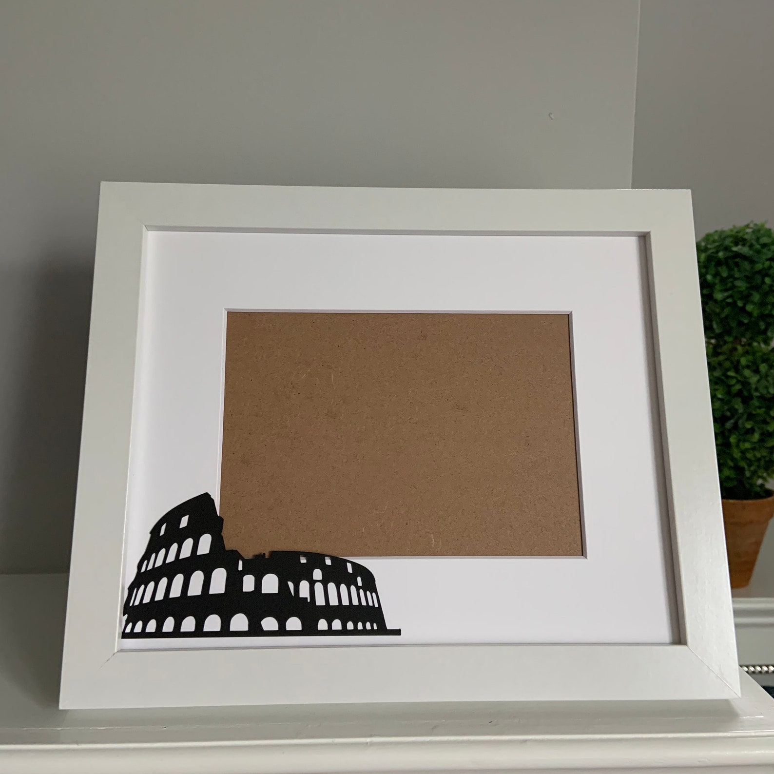 Colosseum Picture Frame Rome Italy Personalized Picture - Etsy India