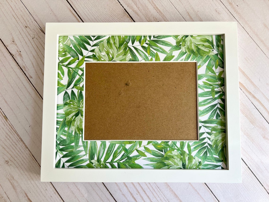 Tropical Palm Tree Picture Frame Personalized Picture Frame - Etsy