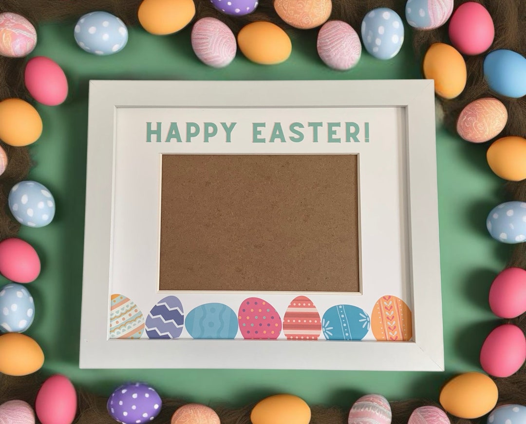 Easter Picture Frame | Personalized Picture Frame 5x7 - Etsy