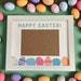 Easter Frame Happy Easter Frame Personalized Holiday Bunny Family Photo ...