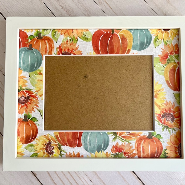 Fall Picture Frame - Etsy