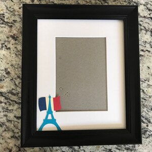 Paris Picture Frame | Personalized Picture Frame 5x7 | Eiffel Tower ...