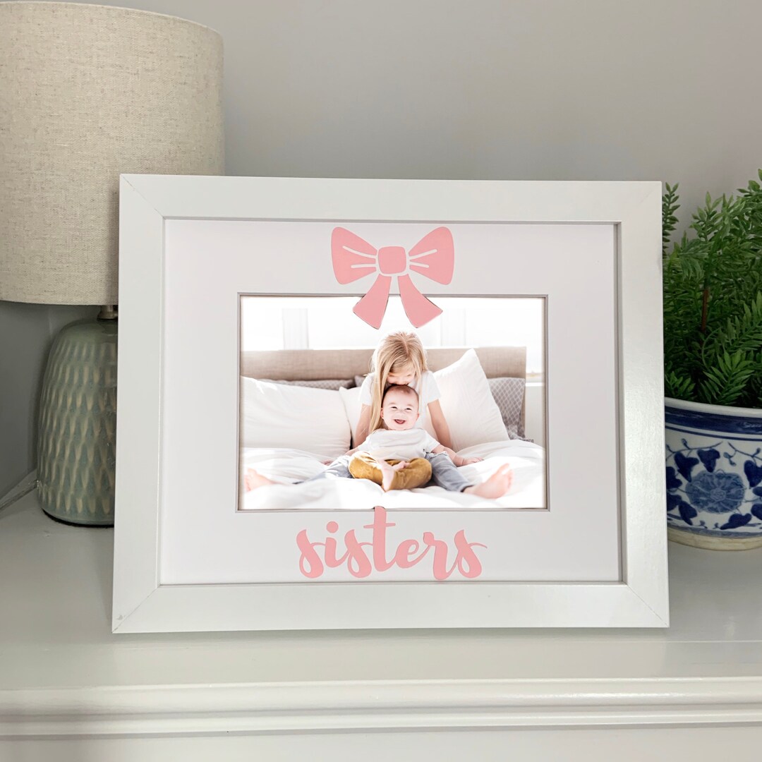 Sisters Picture Frame | Personalized Picture Frame 5x7 - Etsy
