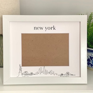 New York City Personalized Picture Frame 5x7 Photo - Etsy