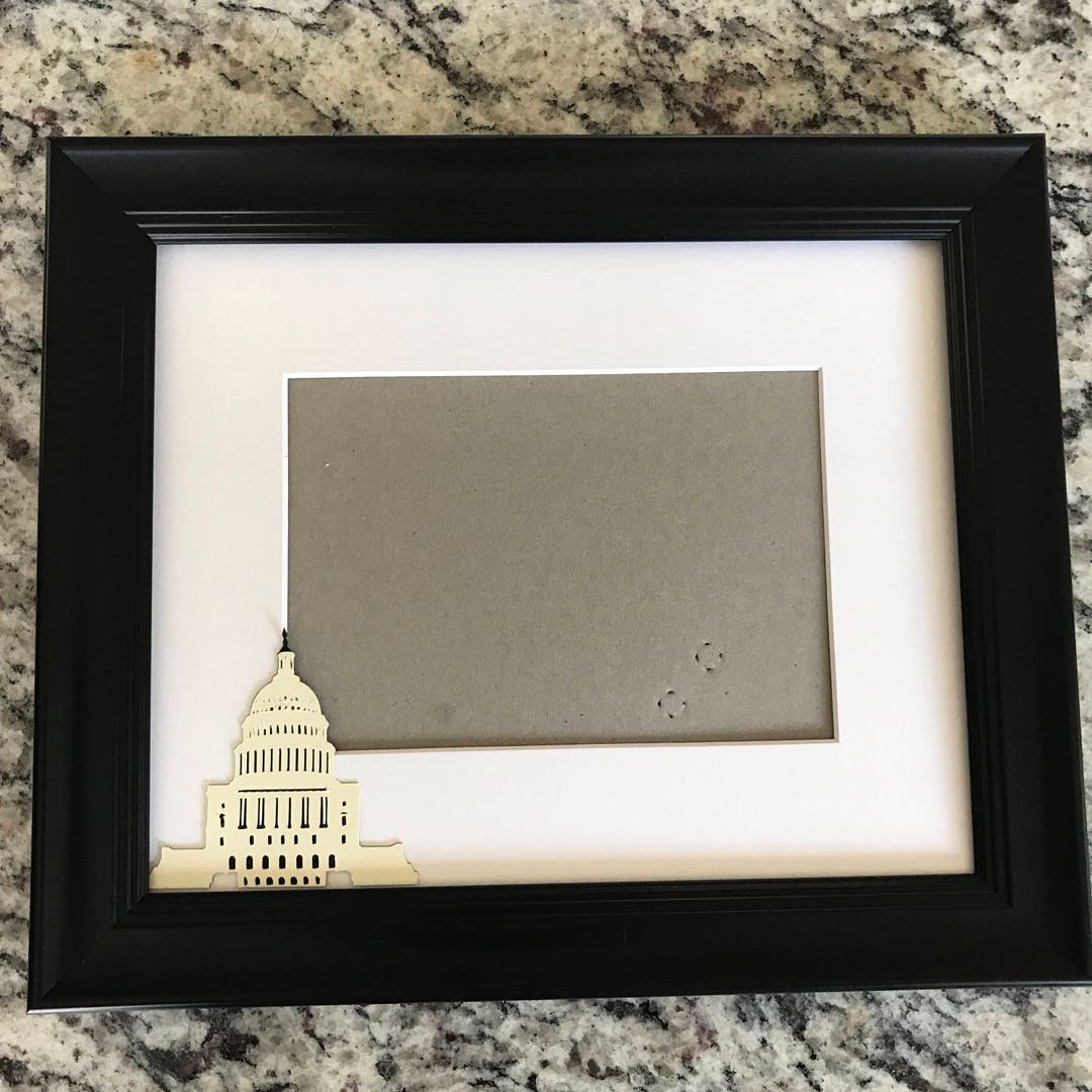 Washington DC Picture Frame | Personalized Picture Frame 5x7 | US ...