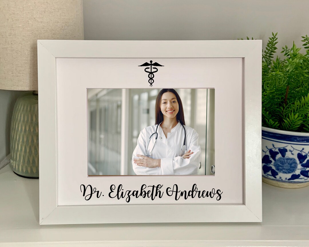 Medical Graduation Picture Frame | Personalized Picture Frame 5x7 - Etsy