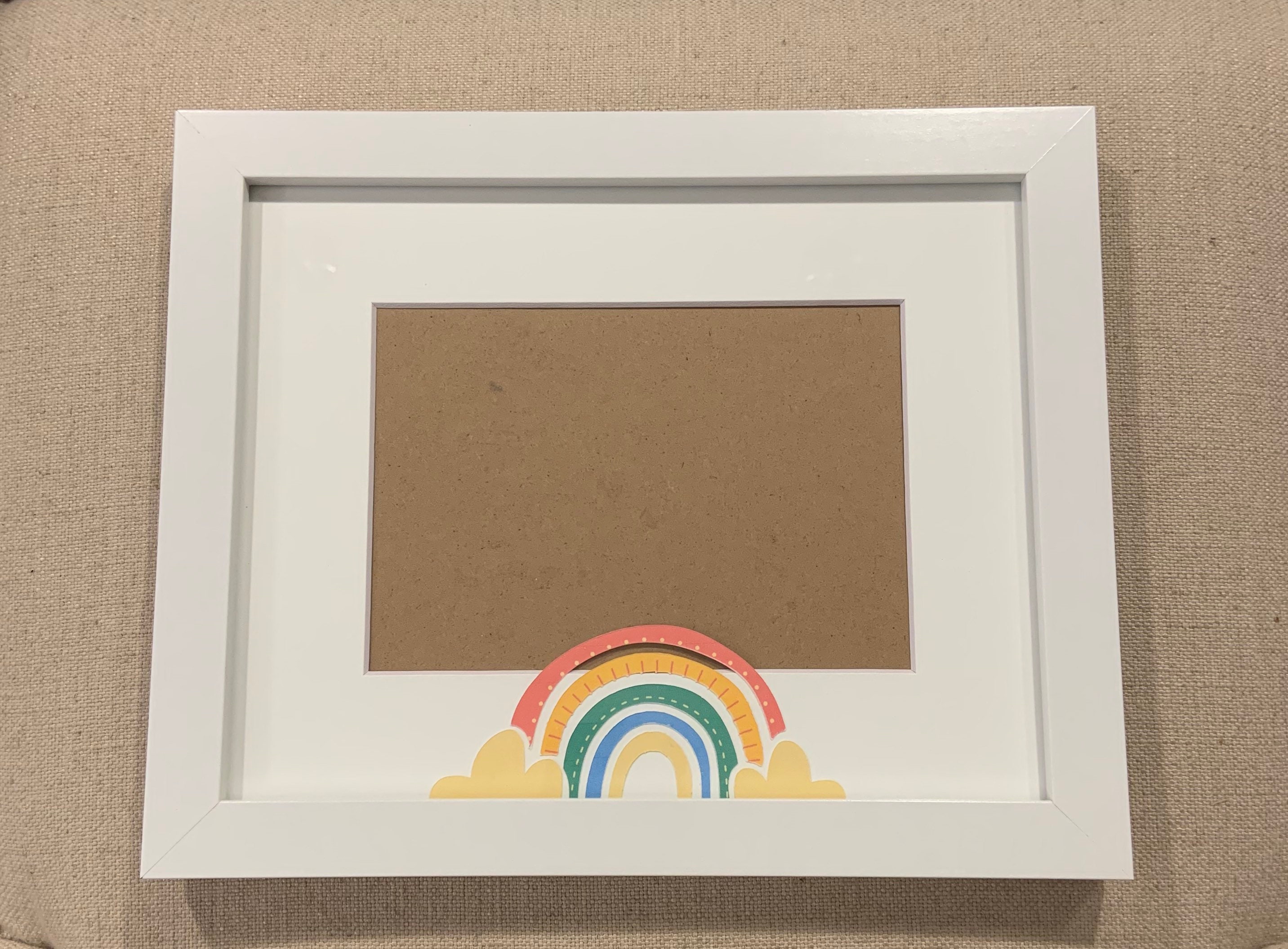 Rainbow Picture Frame for Rainbow Baby Personalized Picture | Etsy