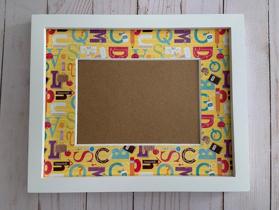 School Picture Frame ABC Theme 5x7 Photo - Etsy