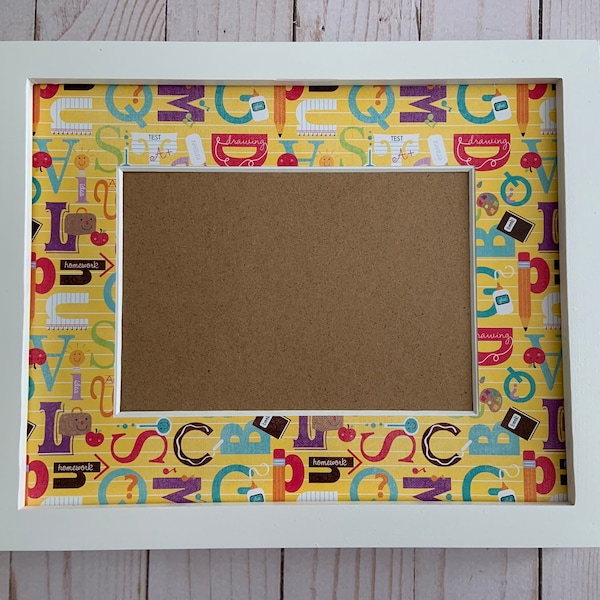 School Picture Frame - Etsy