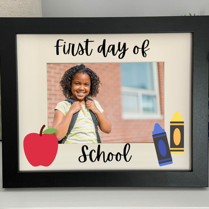 School Picture Frame - Etsy