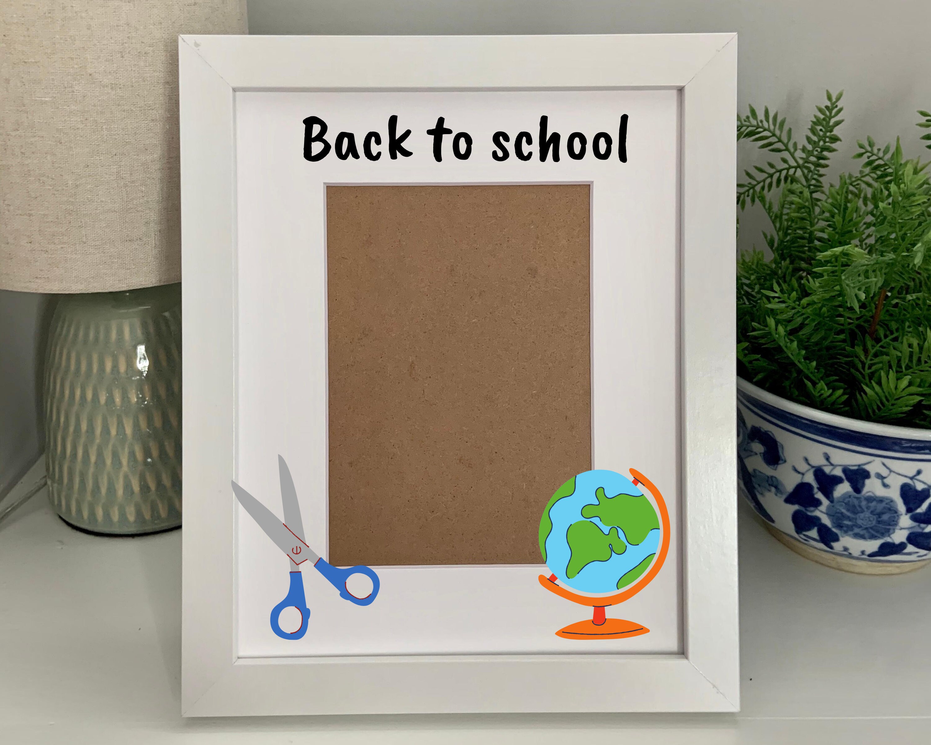 Back to School Picture Frame 5x7 Photo - Etsy