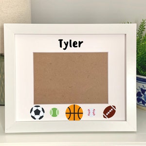 Sports Picture Frame Personalized Picture Frame 5x7 - Etsy Denmark