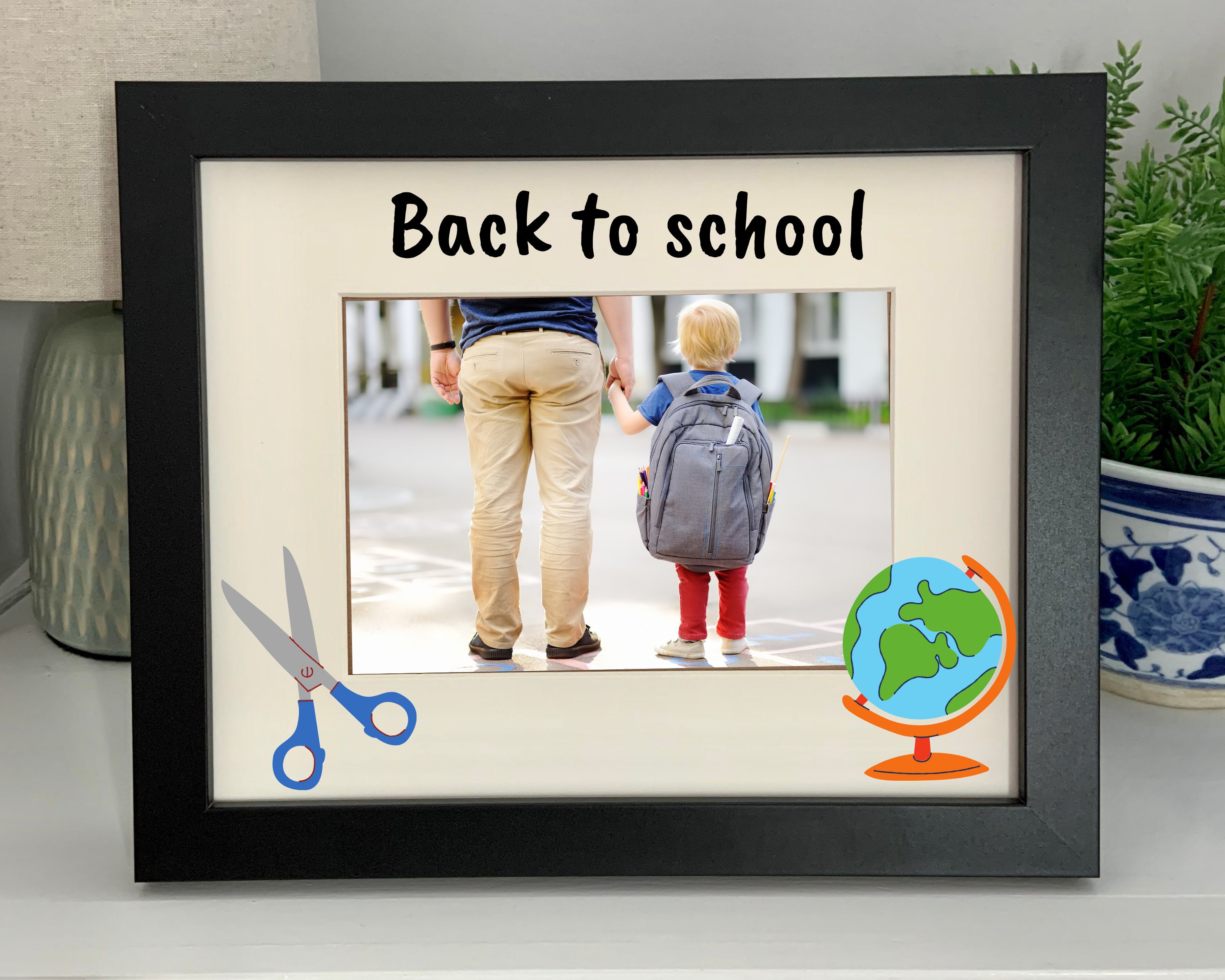 Back to School Picture Frame 5x7 Photo - Etsy