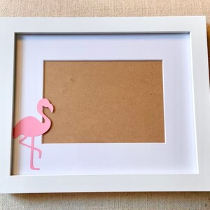 Pink Flamingo Picture Frame | Personalized Picture Frame 5x7 - Etsy