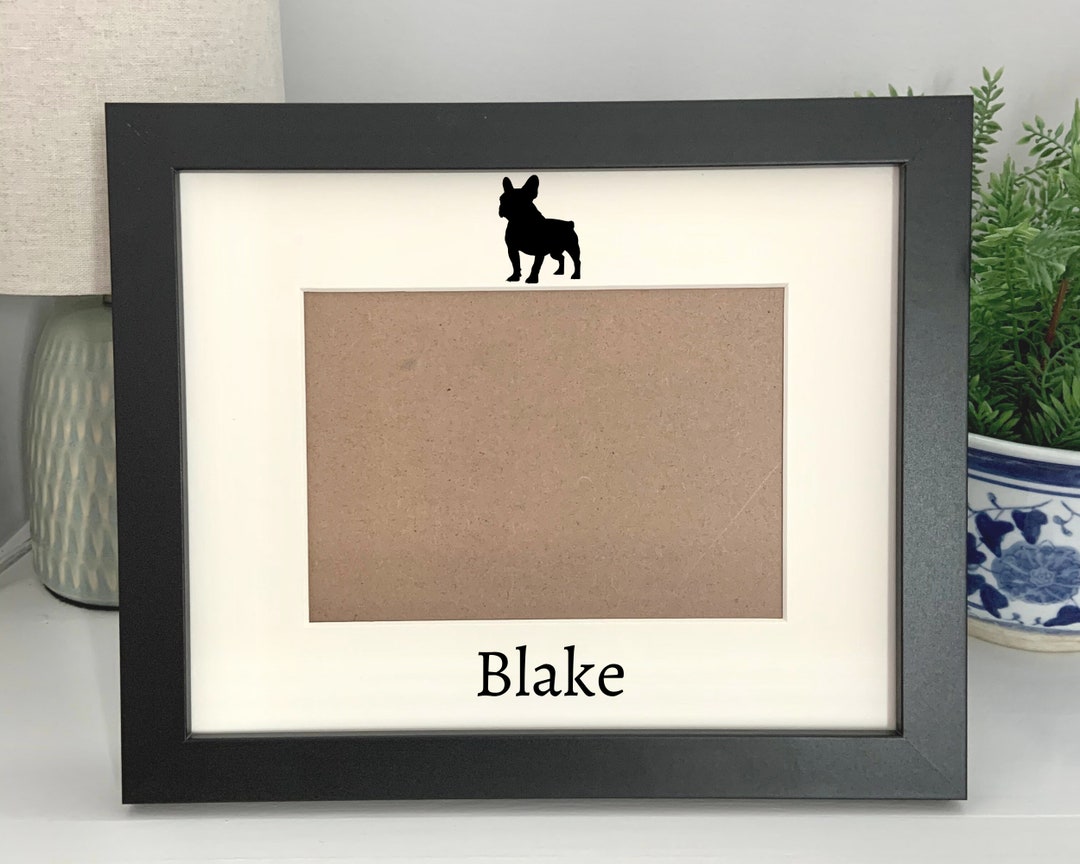 French Bulldog Picture Frame | Personalized Picture Frame 5x7 | Dog ...