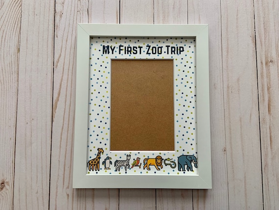 Zoo Animals Safari Fun Picture Photo Frame 4x6 5x7 Frames Craft ...