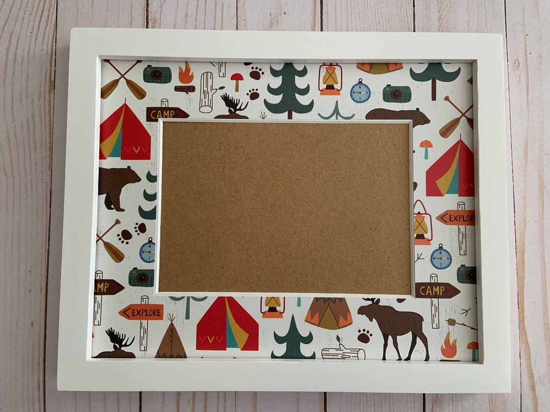 Camping Picture Frame | Personalized Picture Frame 5x7 - Etsy
