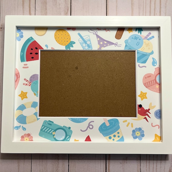 Summer Fun Picture Frame - Etsy
