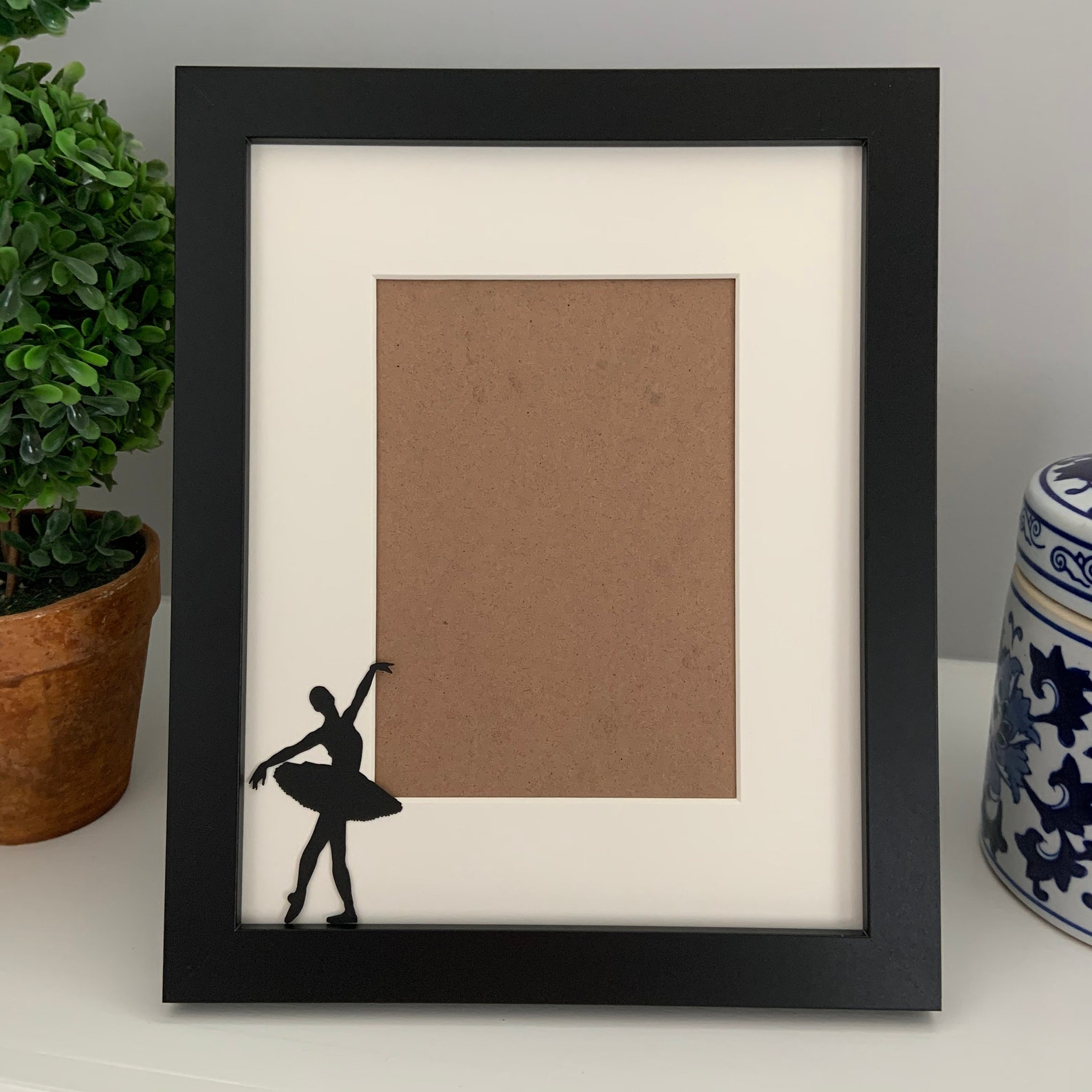 Ballerina Picture Frame Ballet Personalized Picture Frame - Etsy