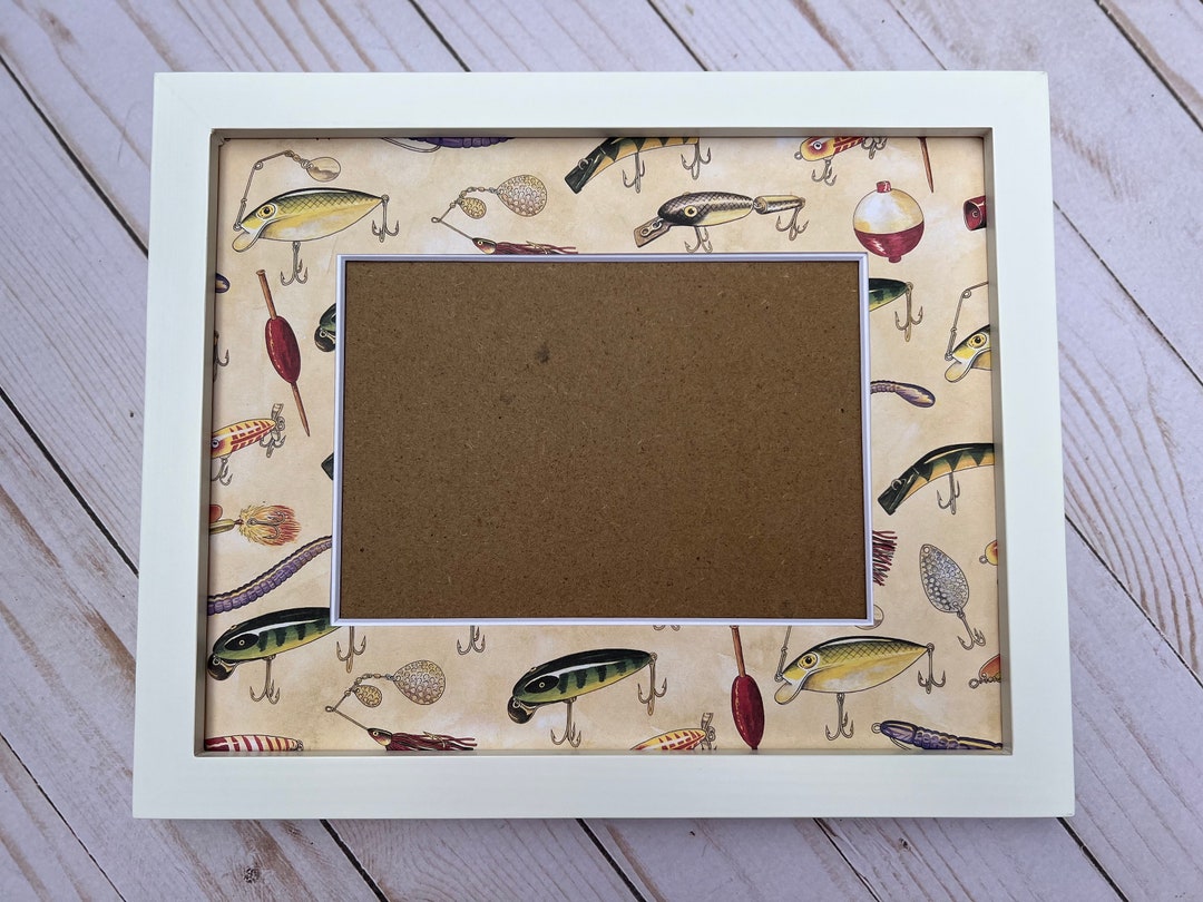 Fishing Picture Frame | Personalized Picture Frame 5x7 - Etsy