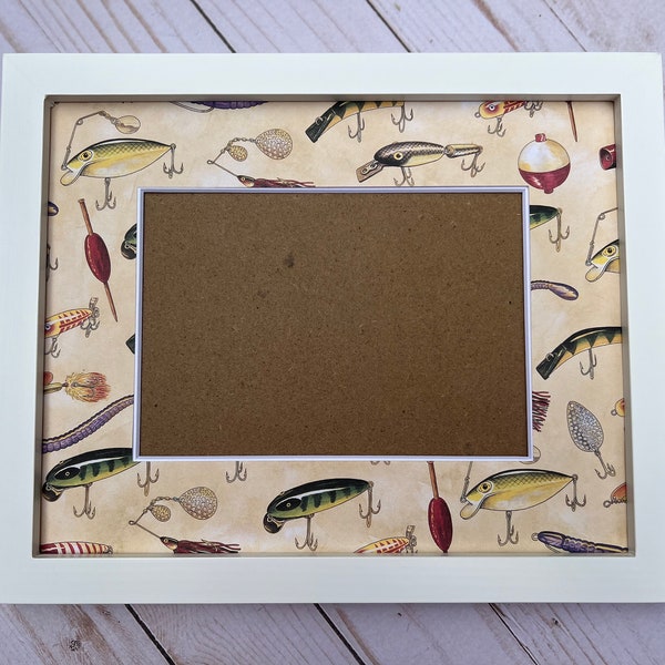 Fishing Pole Picture Frame - Etsy