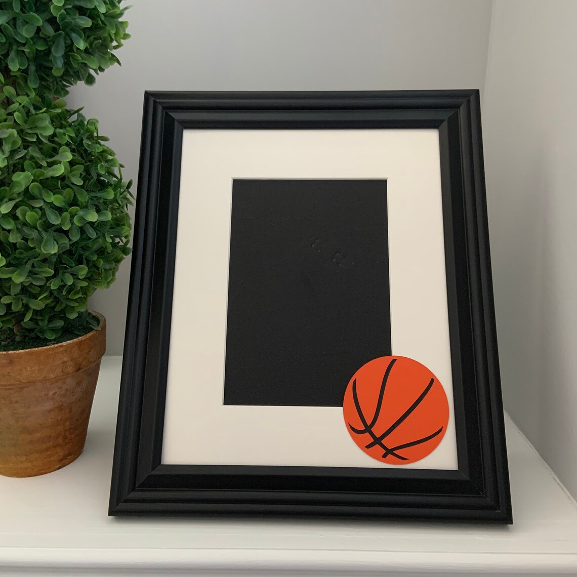 Basketball Picture Frame Personalized Picture Frame 5x7 - Etsy