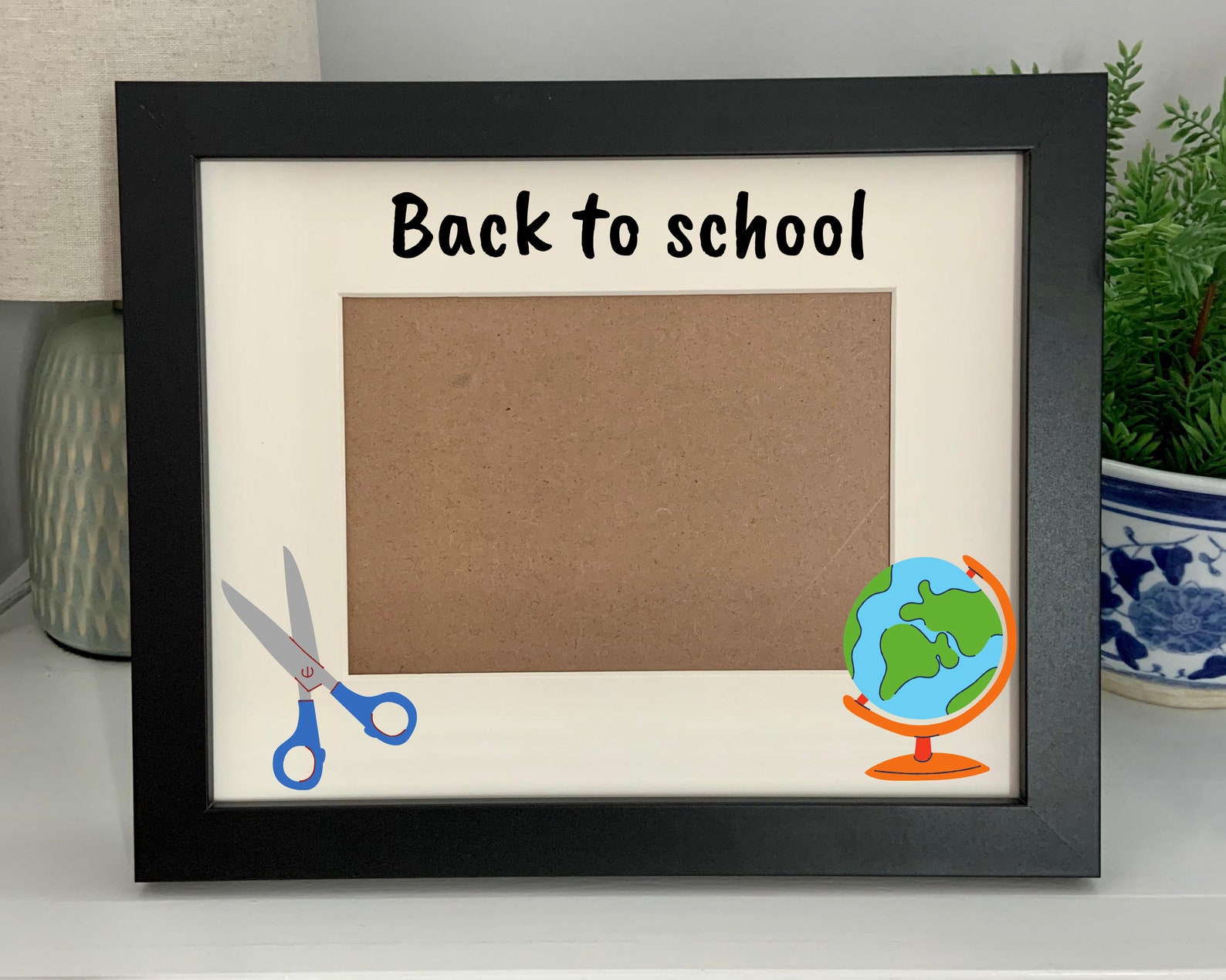 Back to School Picture Frame 5x7 Photo - Etsy