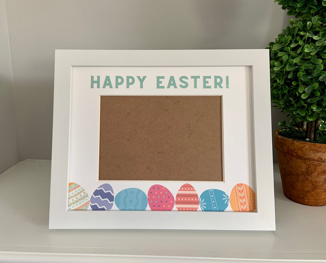 Easter Picture Frame Personalized Picture Frame 5x7 - Etsy