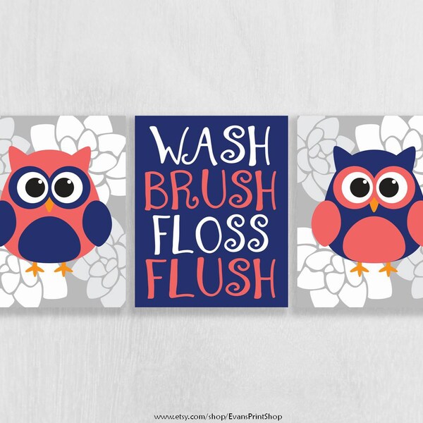 Owl Bathroom Decor - Etsy