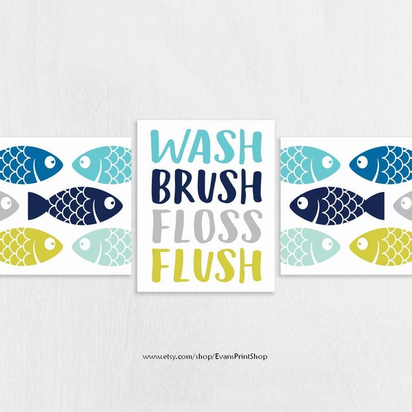 Fish Themed Bathroom - Etsy