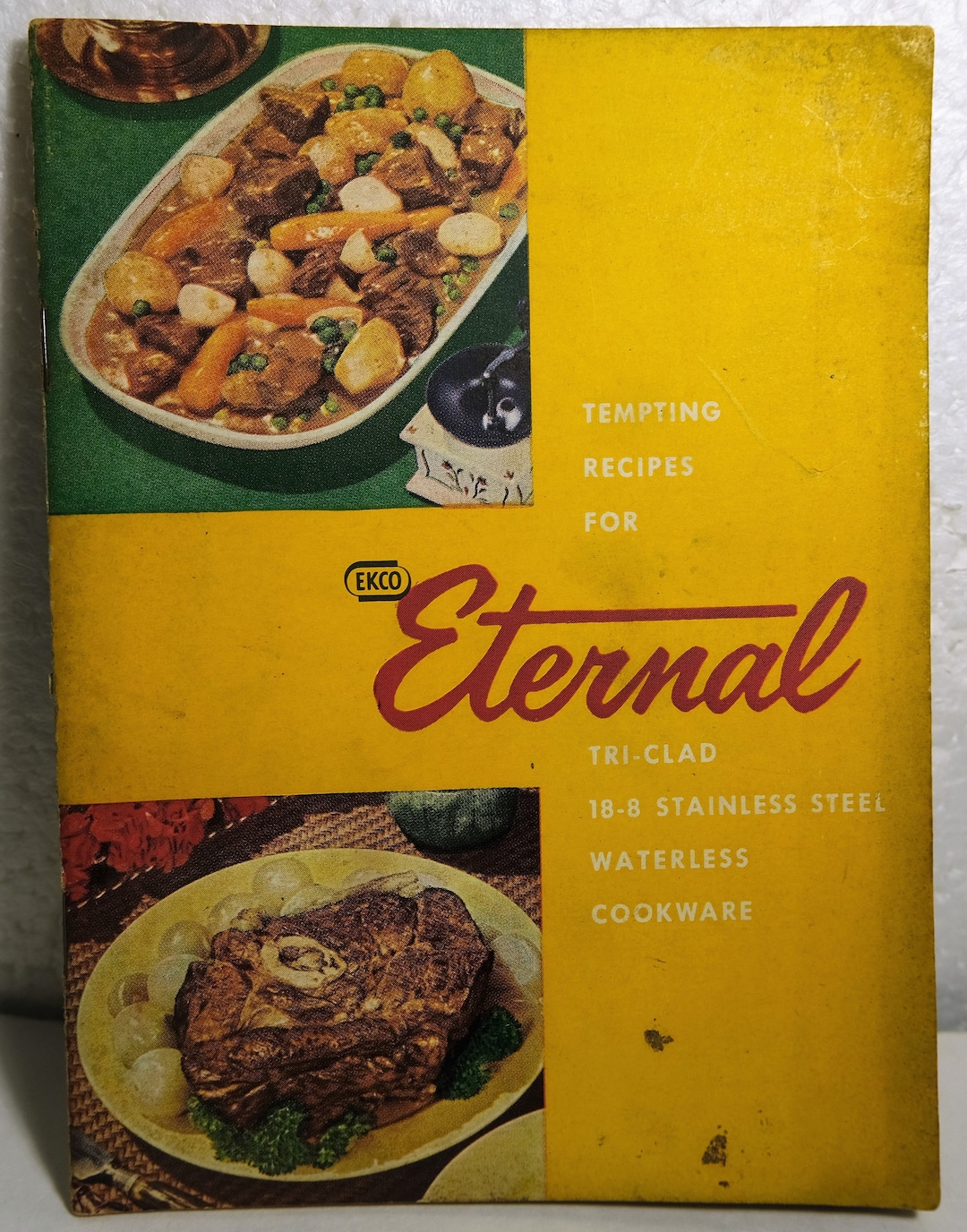 Vintage EKCO Eternal Ware Cookware Tempting Recipes - Etsy