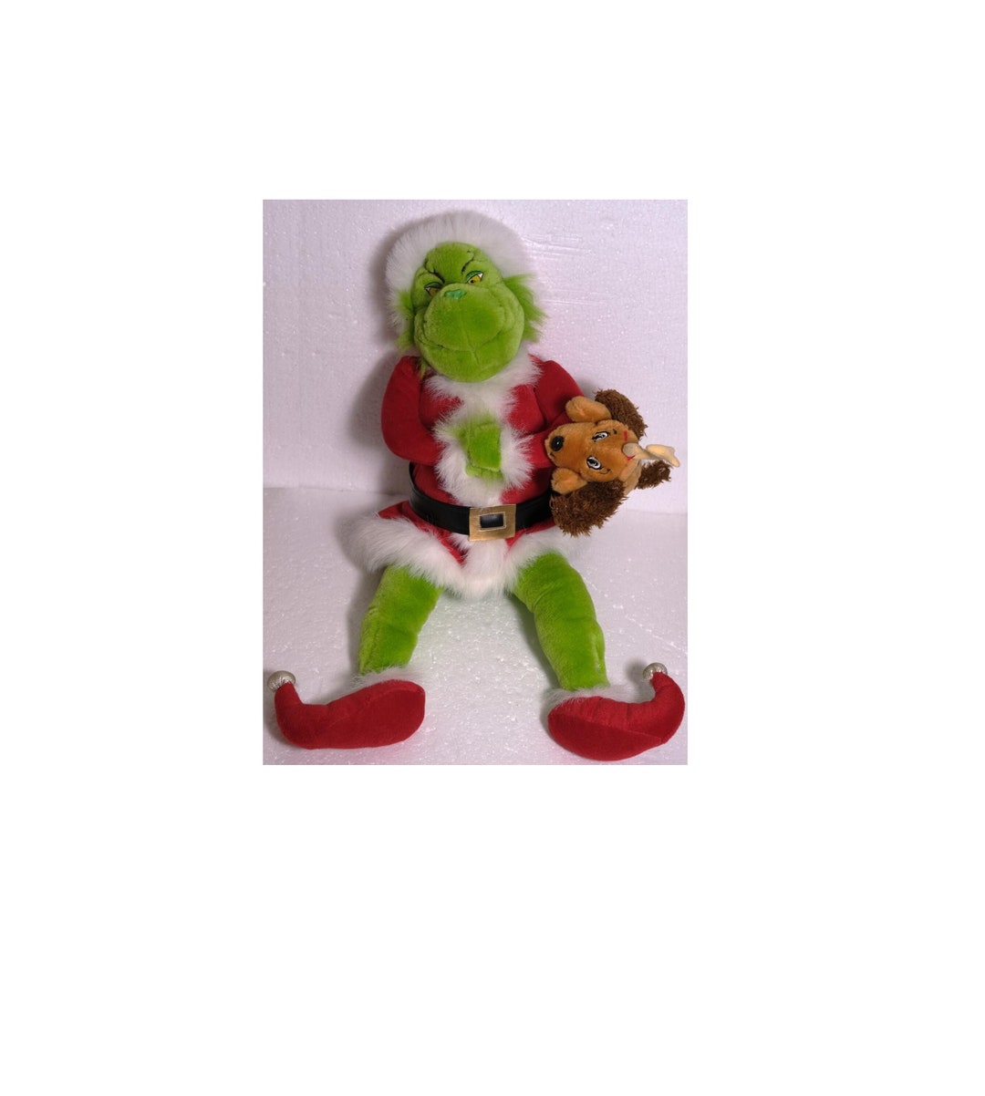 Large 24 Inch Grinch With Max Beverly Hills Teddy Bear Co Christmas ...