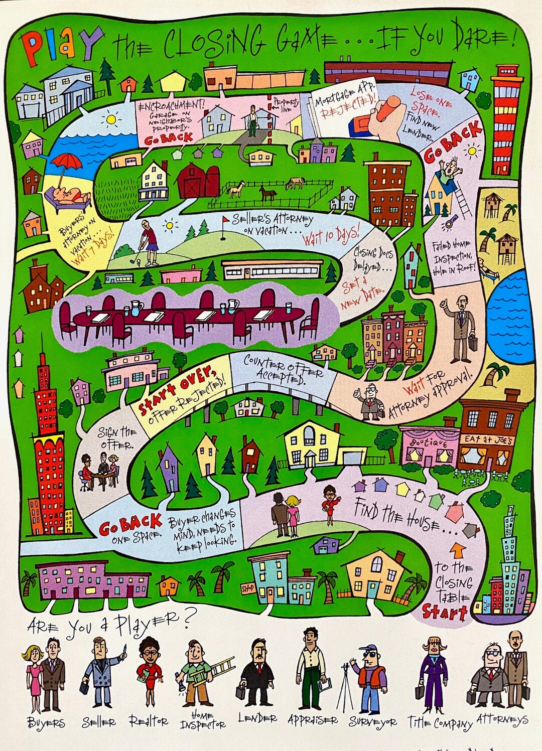 The Closing Game Poster - Etsy