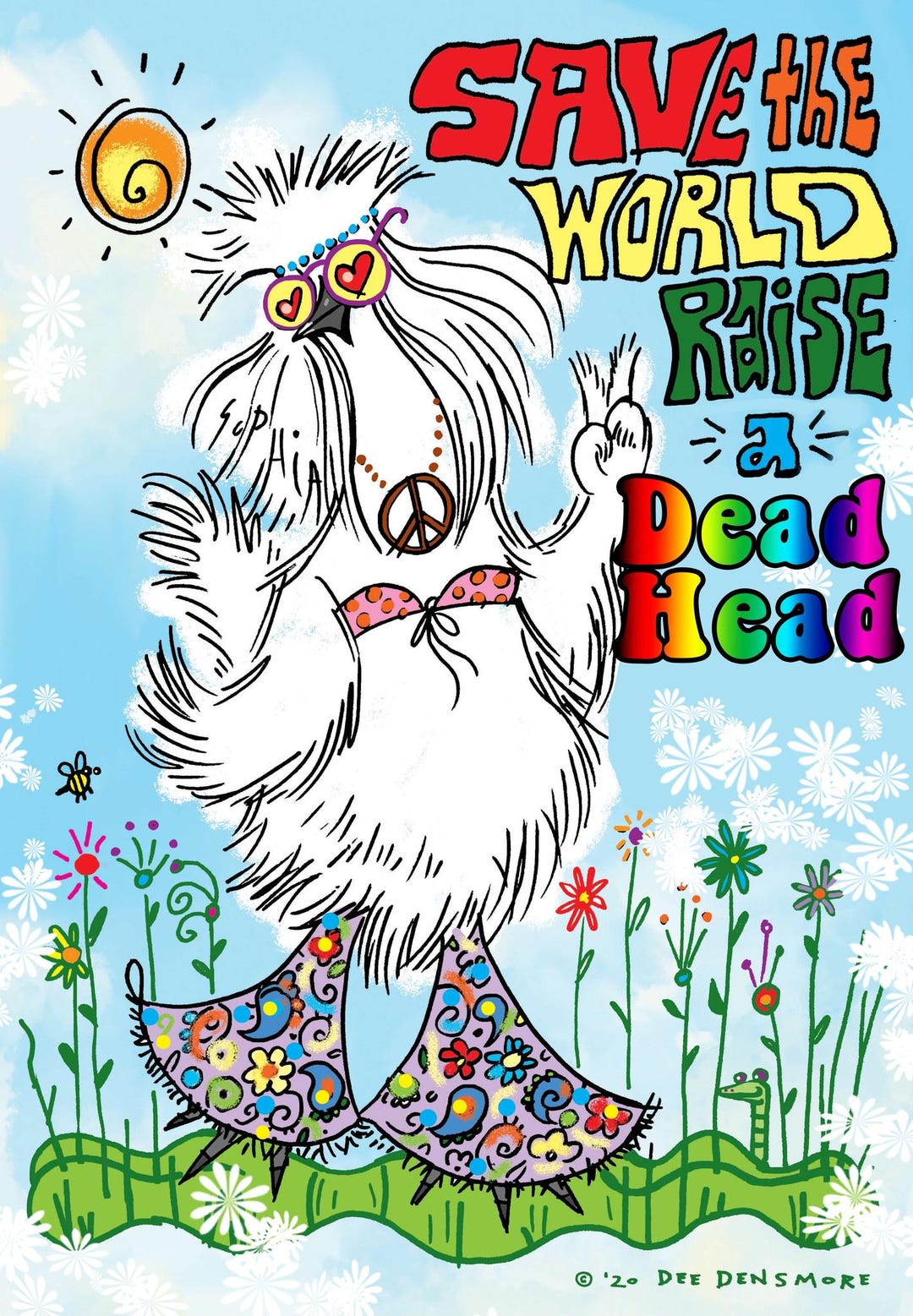 Dead Heads Save the World Poster - Etsy