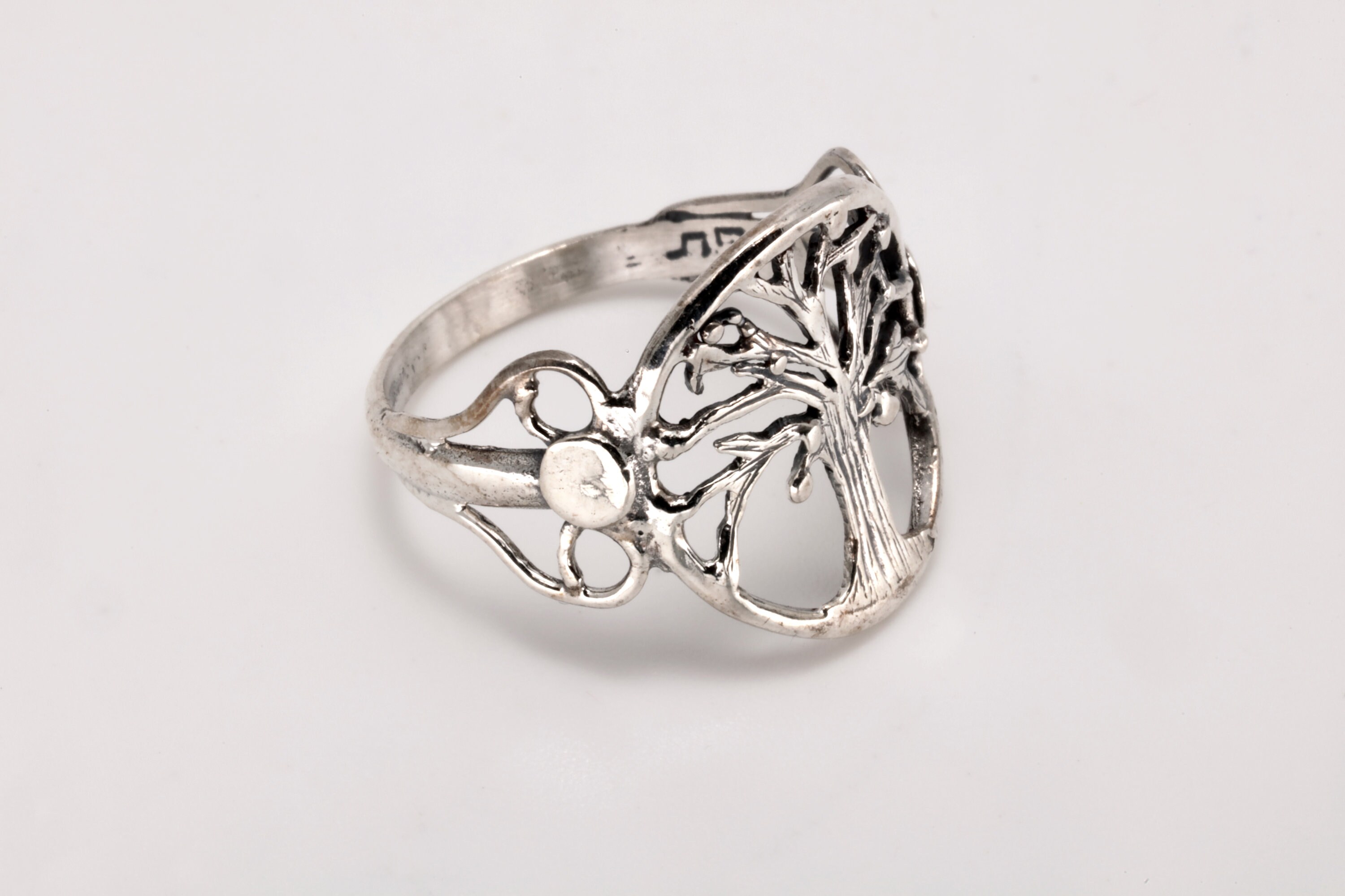 Tree of Life Ring, 925 Solid Sterling Silver, Hand Made Ring, Gift for ...