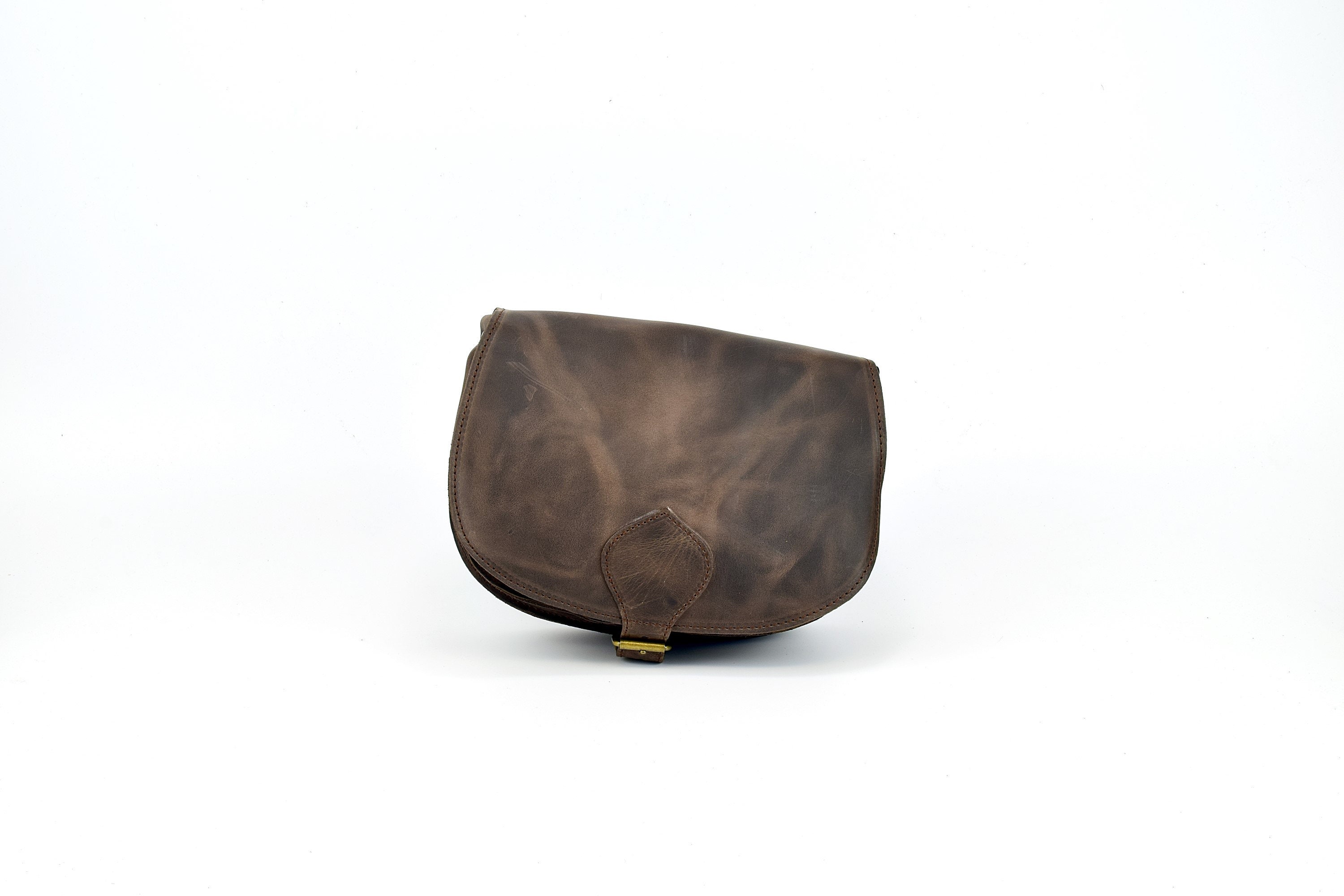 Full Grain Leather Morning Bag Crossbody Bag Shoulder Clutch - Etsy