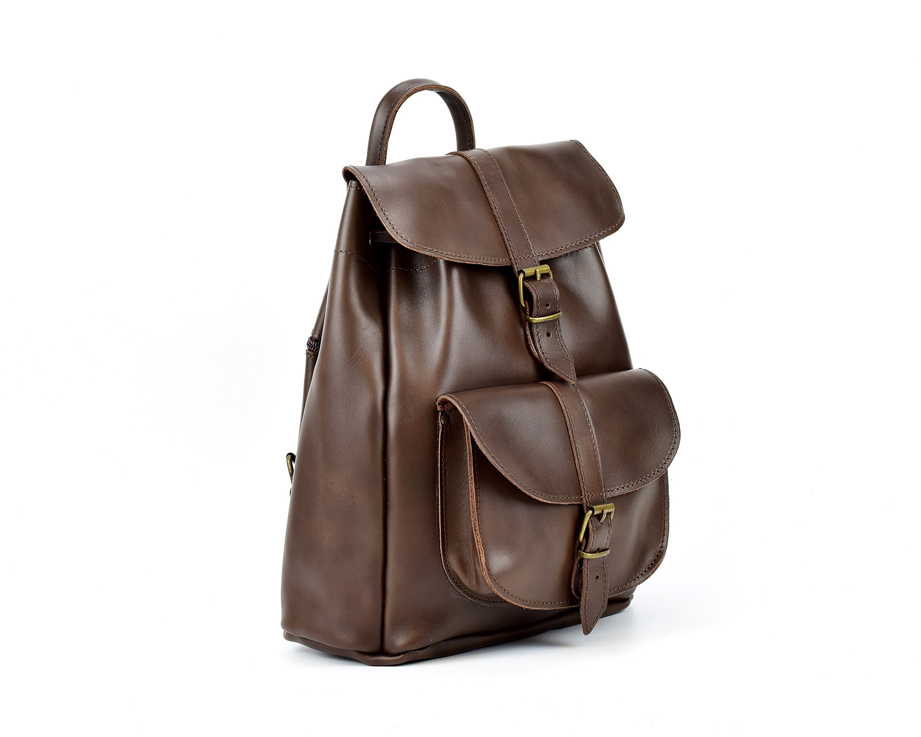 Leather Backpack for Women / Quality Handmade Full Grain - Etsy