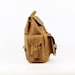 Waxed Leather Backpack - Knapsack From Full Grain Leather, Handmade in ...