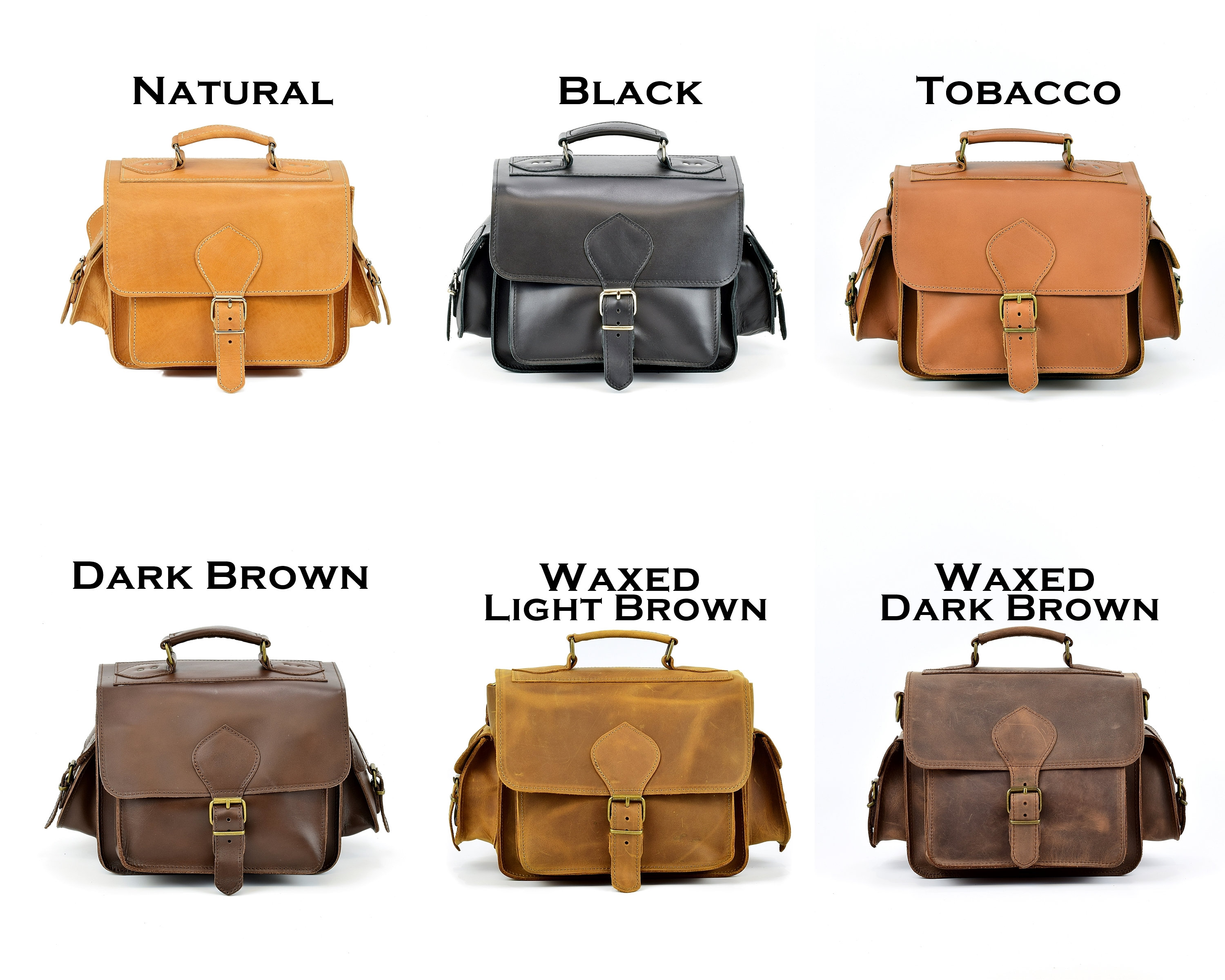 Full Grain Leather Camera Bag: DSLR Shoulder Bag, Handmade in Greece - Etsy