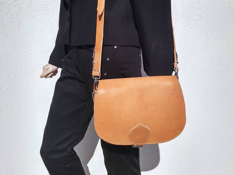 Full Grain Leather Morning Bag Crossbody Bag Shoulder Clutch - Etsy