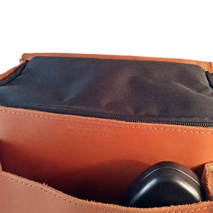 Camera Bag, Full Grain Leather Camera Case. 100% Full Grain Leather Bag ...