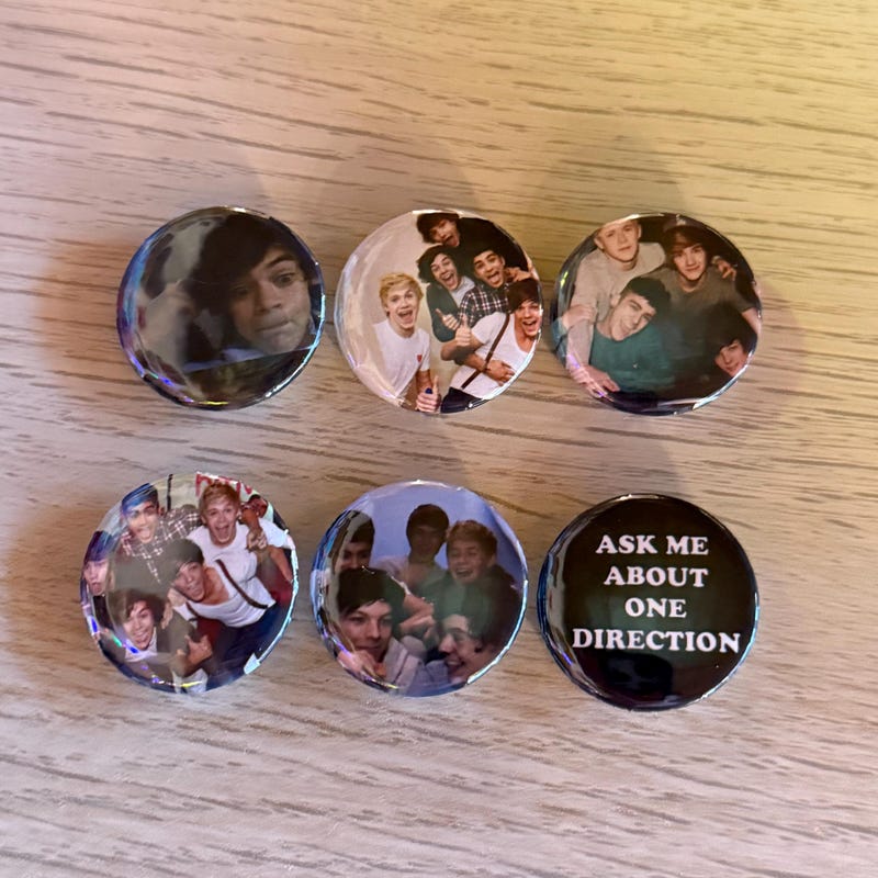 One Direction Pins - Etsy