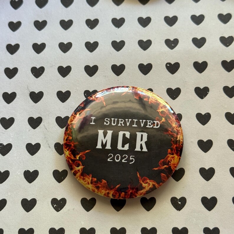 MCR My Chemical Romance Pyro Tour Inspired — 2.25” Buttons — Choose One ...