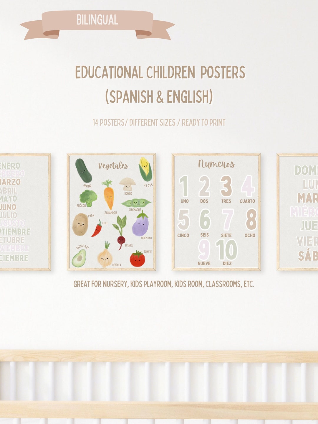 Educational Poster/14 Printable's/classroom Decor Bundle/homeschool ...