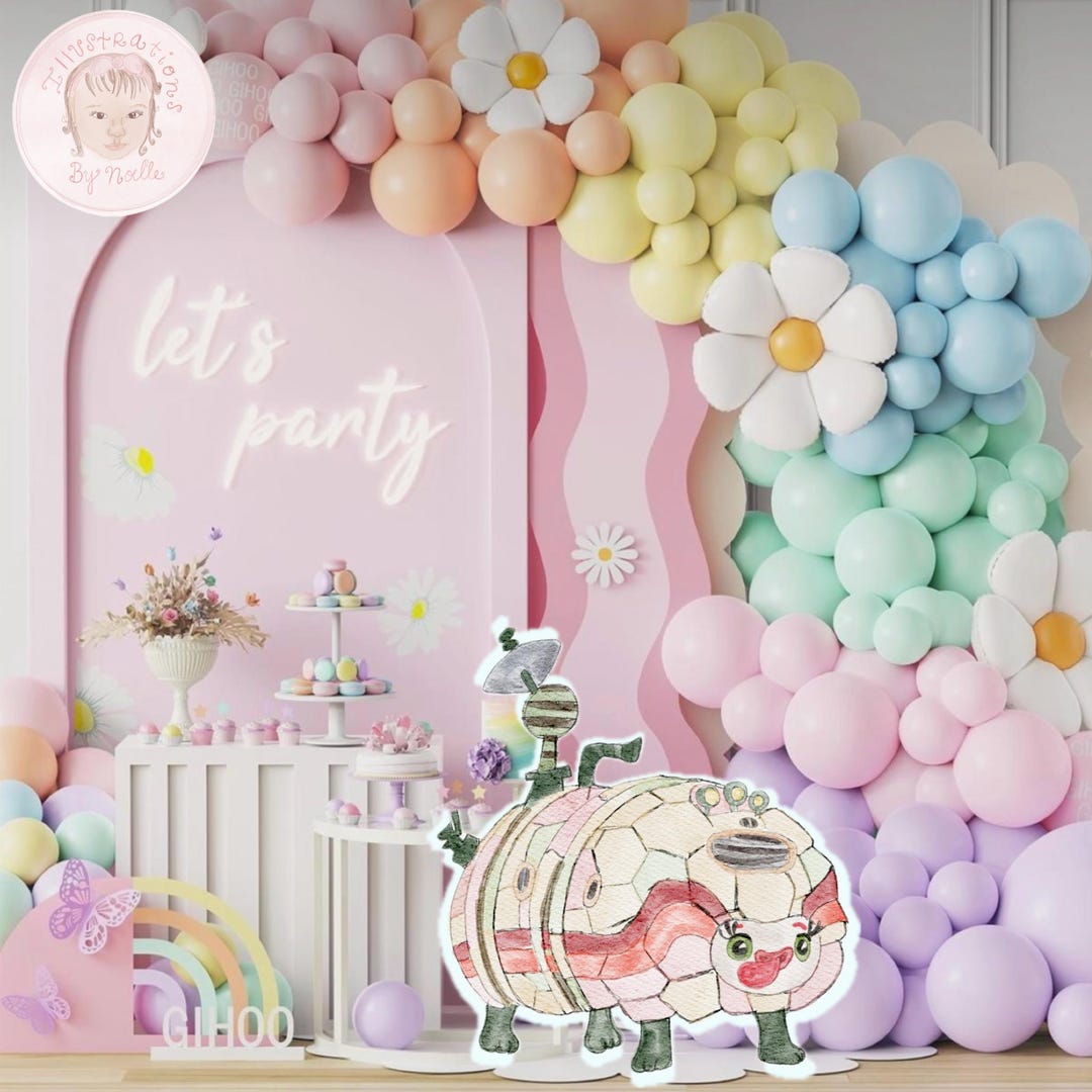 Rhonda Cutout, Rohonda Cutout Decor, Trolls Party Decoration Theme ...