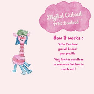 Cooper Cutout, Cooper Cutout Decor, Trolls Party Decoration Theme ...