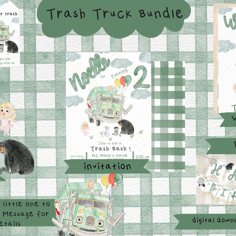 Netflix Trash Truck - Etsy