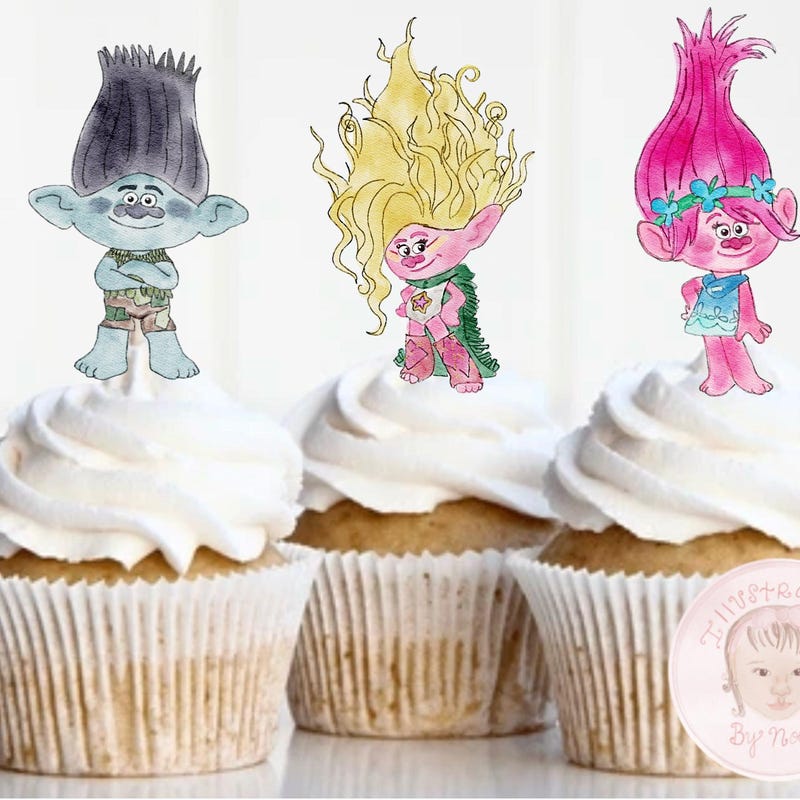 Trolls Toppers - Etsy